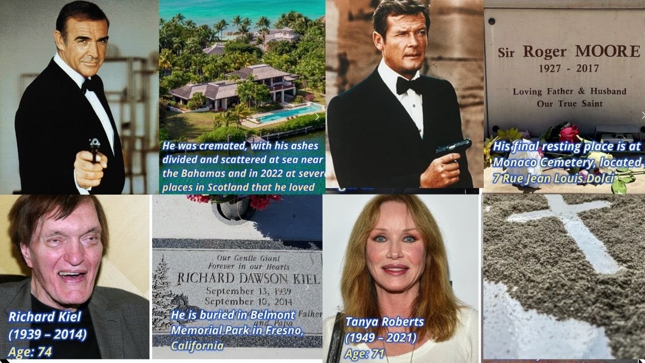 7 Graves of James Bond 007 Cast – Where Are They Buried? - YouTube