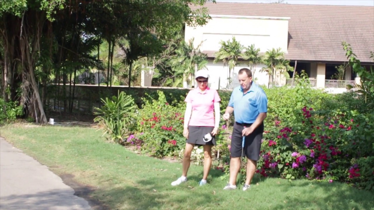 Rules explanation - nearest point of relief when on a cart path - YouTube