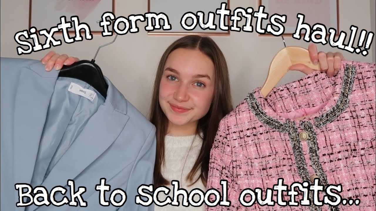 Sixth form outfits haul!! Back to school outfits! - YouTube