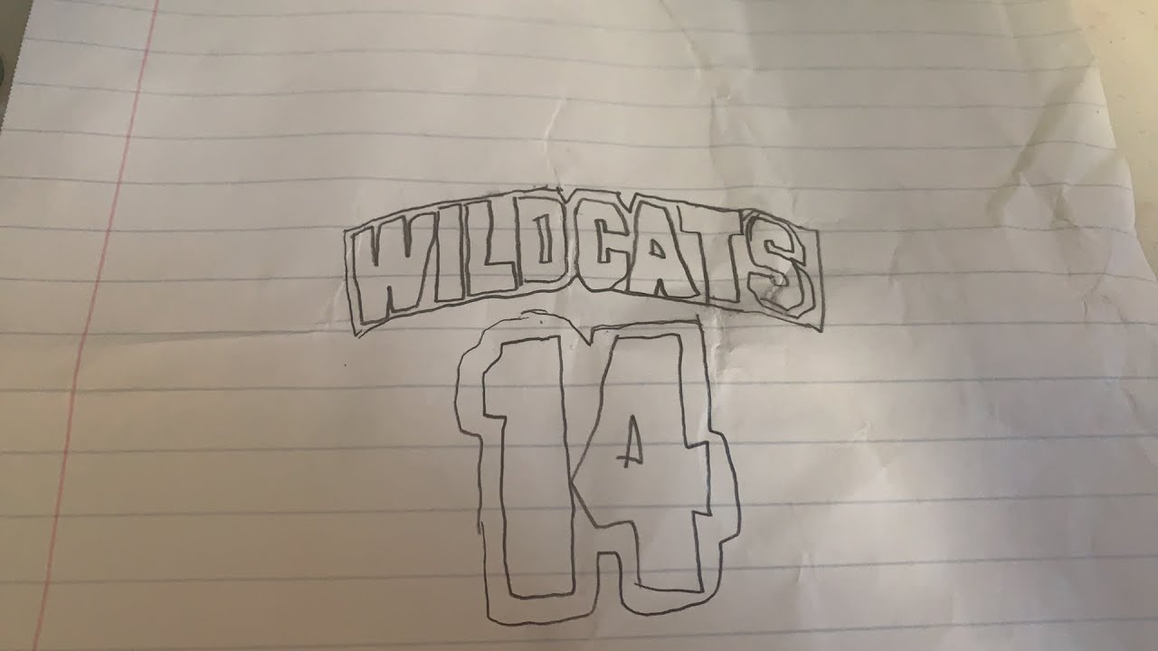 Coloring high school musical Troy Bolton jersey number 14 - YouTube