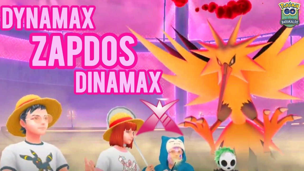 Dynamax Zapdos Dinamax Raid - YouTube