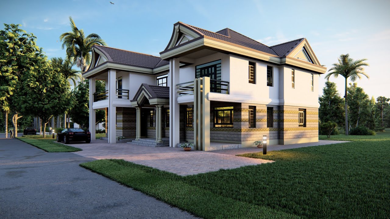 Mansion | Simple House | House design idea 50ft x 100ft - YouTube