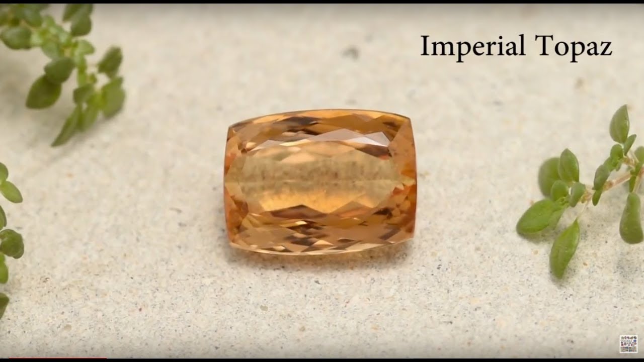 RARE Golden Imperial Topaz: GemSelect Video Review - YouTube