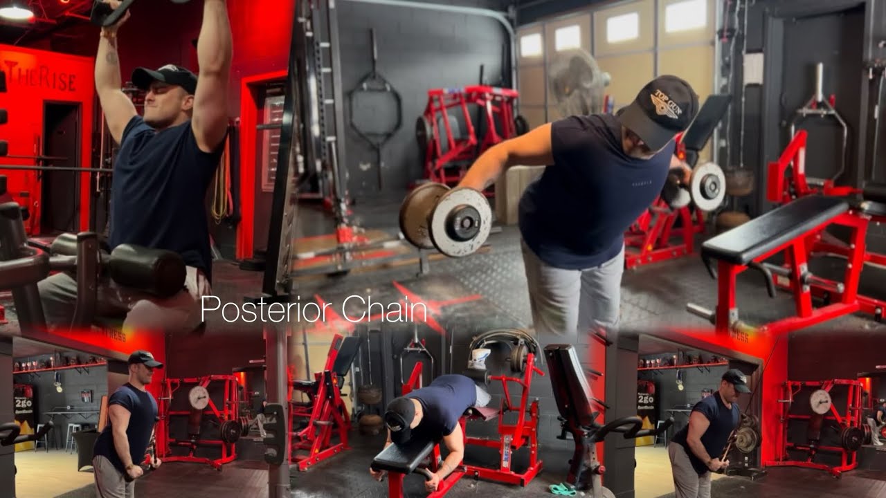 Posterior Chain Day Workout | Build a Stronger Back, Hamstrings ...