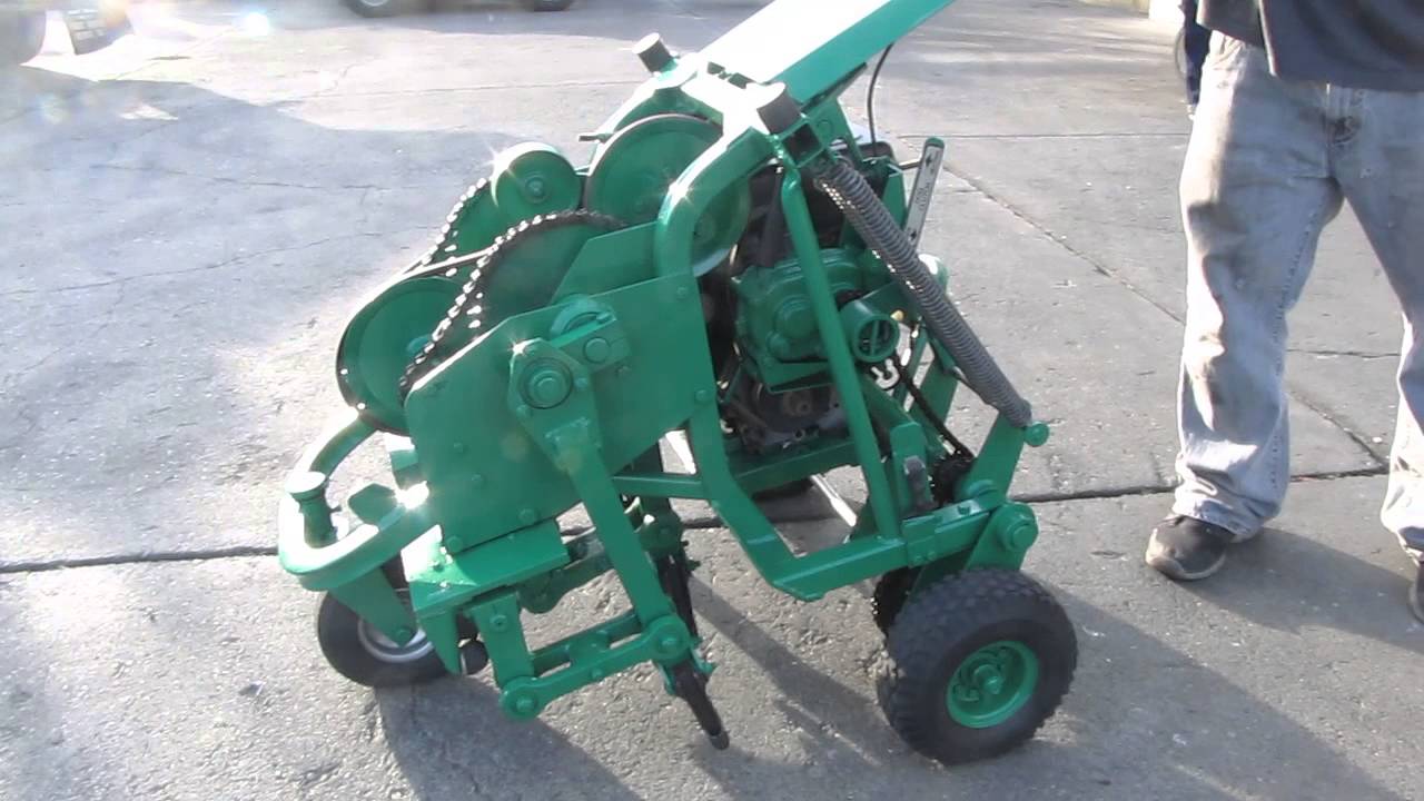 Ryan Lawnaire 28 Walk Behind Lawn Turf Core Aerator Plugger Robin Gas ...