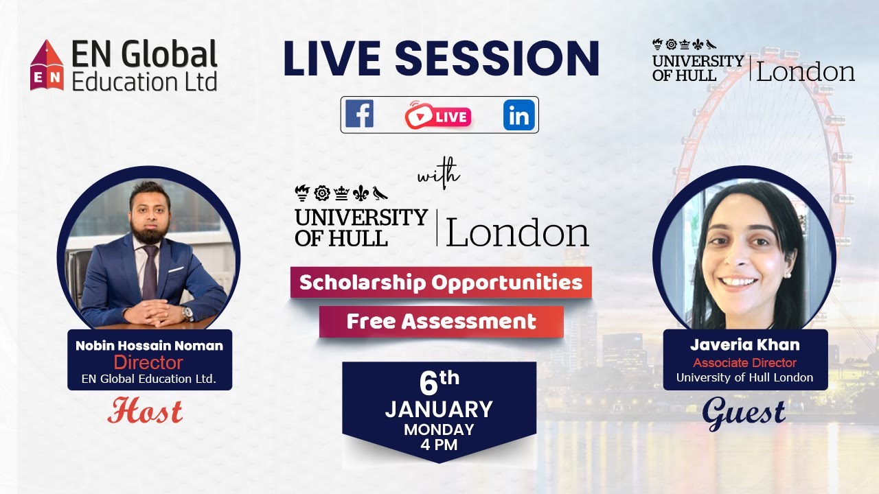 Live session with the University of Hull, London! - YouTube