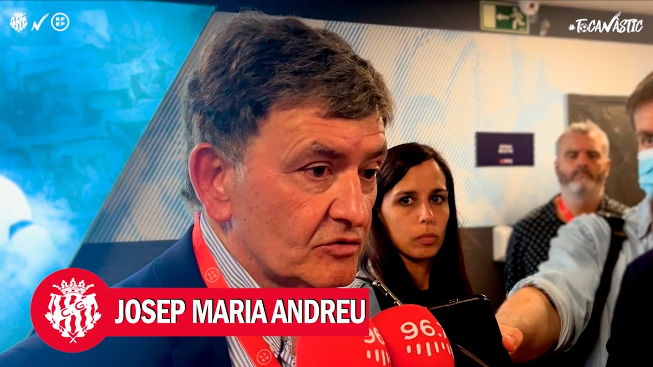 Paraules del president Josep Maria Andreu després de la final a ...