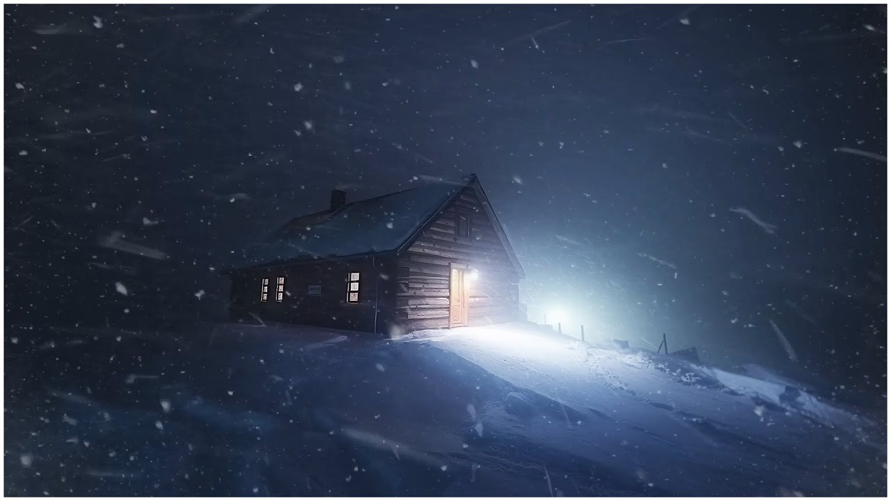 Blizzard, Winter Storm & Wind Sounds for Sleeping┇Heavy Snowstorm ...