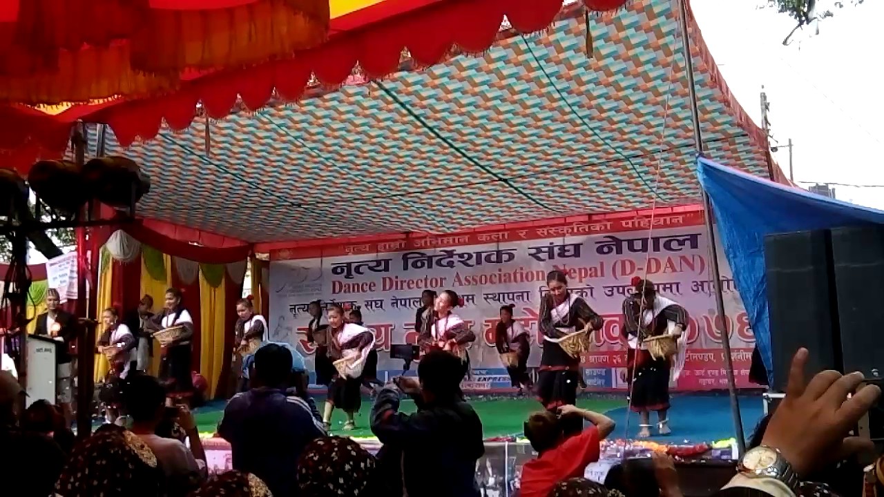 amazing newari dance in nepal kathmandu - YouTube