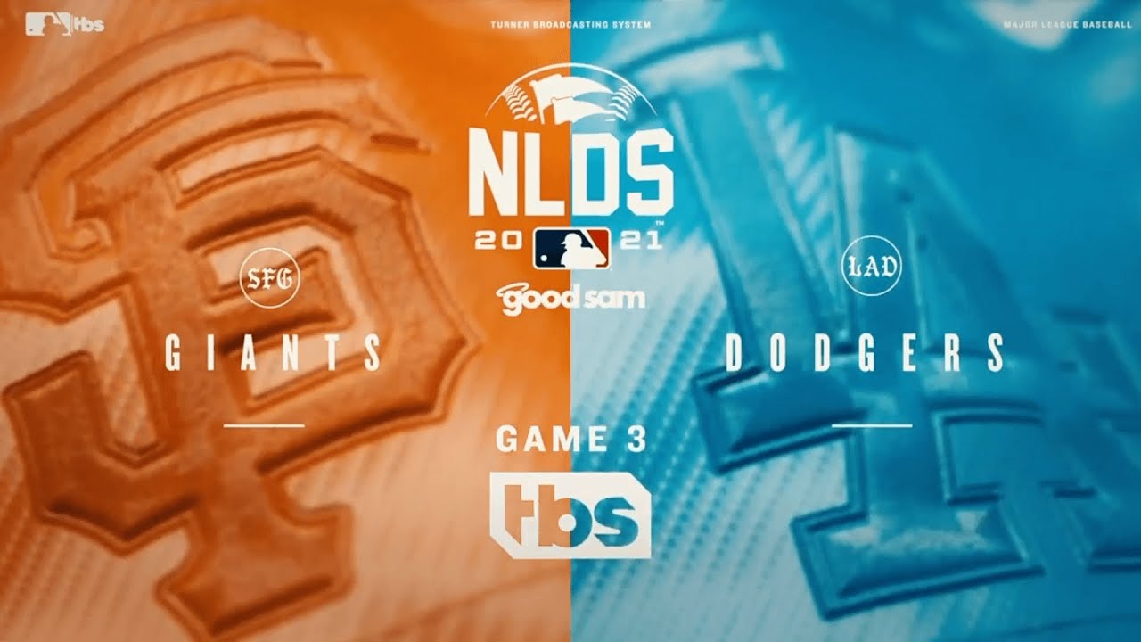 NLDS on TBS intro | SF@LAD | 10/11/2021 (GM3) - YouTube