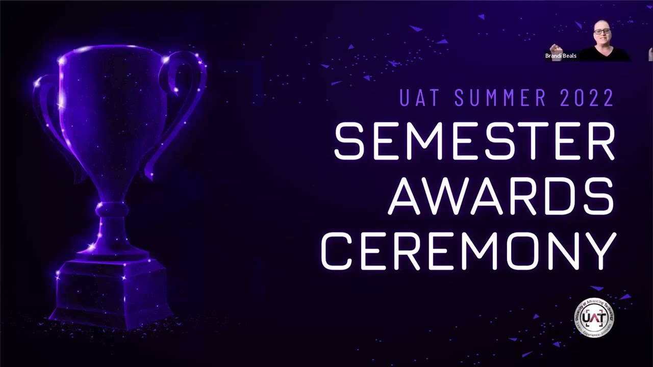 Summer 2022 Semester Awards Ceremony - YouTube