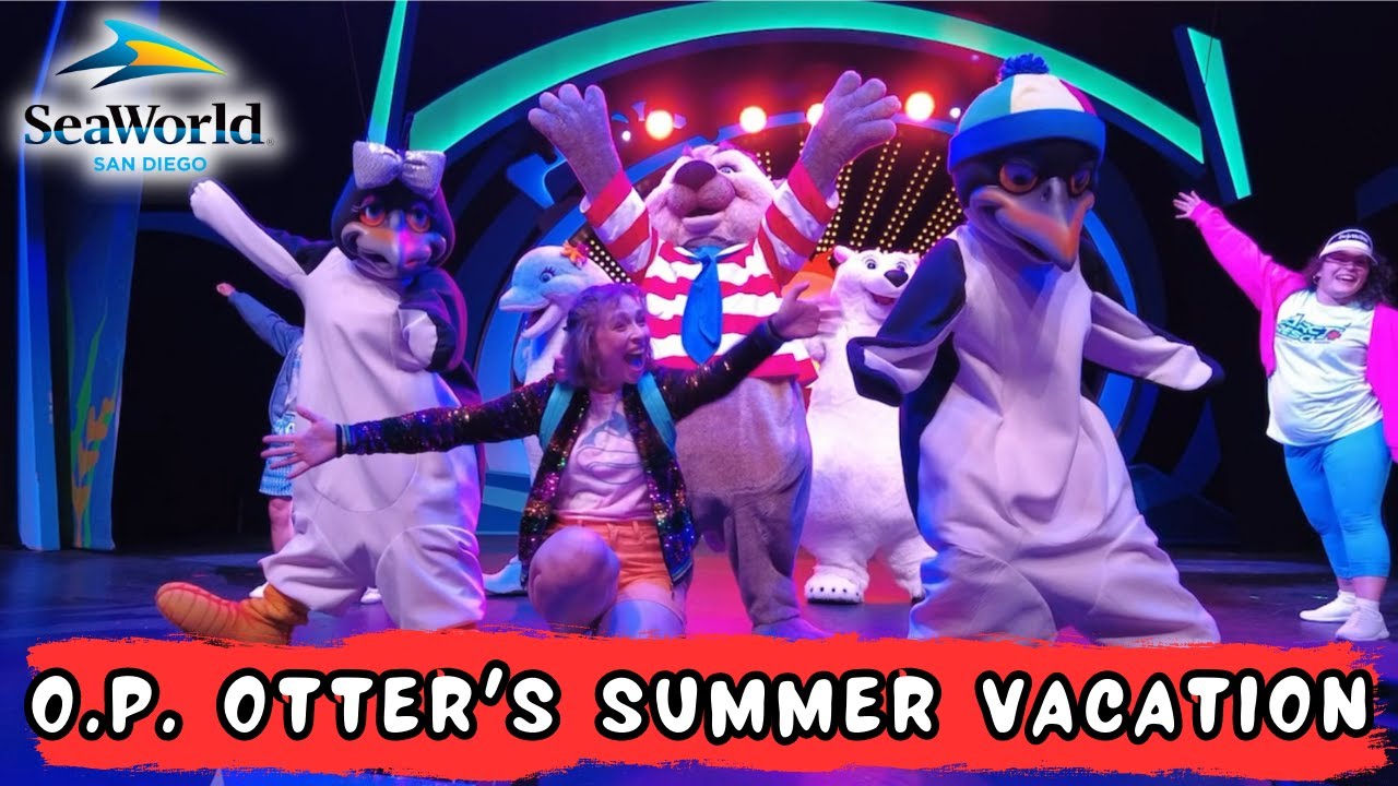 O.P. Otter's Summer Vacation | FULL SHOW in 4K at SeaWorld San Diego ...