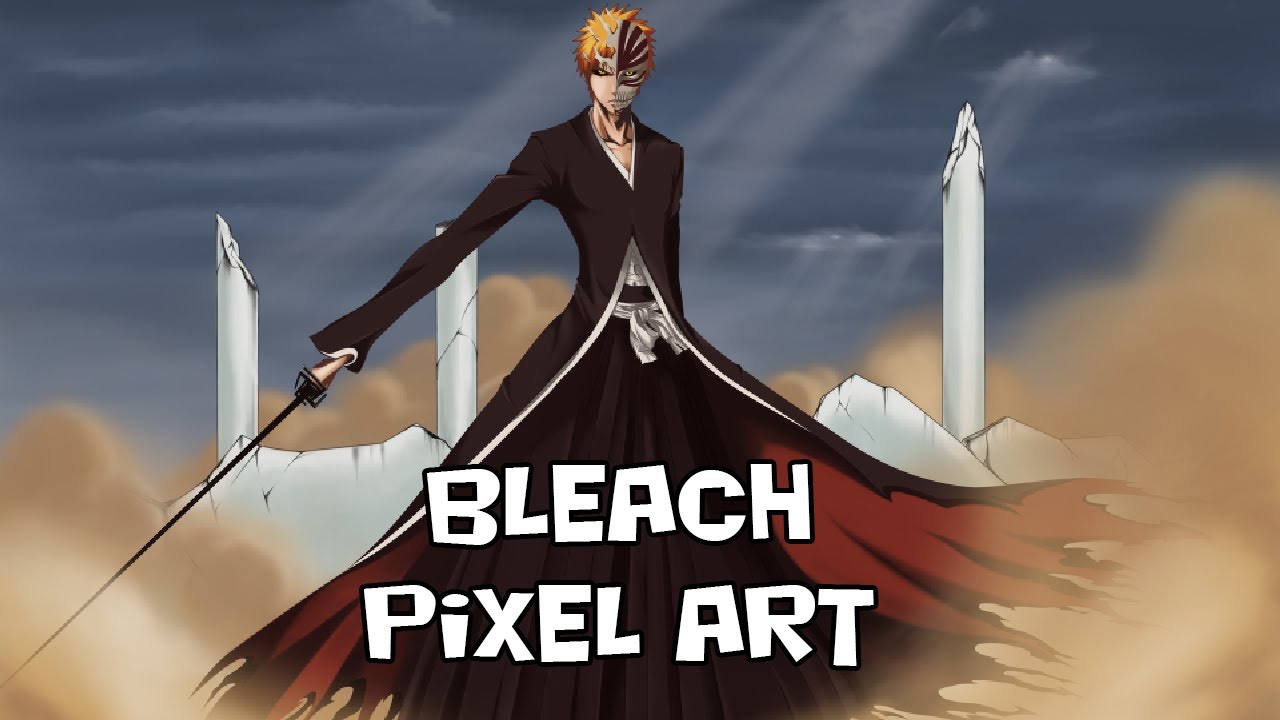 Ichigo Bankai - Pixel Art Saison 2 - Minecraft | HD - YouTube