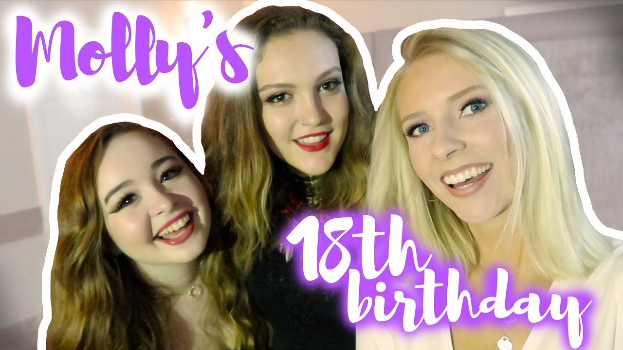 MOLLY'S 18TH BIRTHDAY PARTY! 🎉 #AD - YouTube