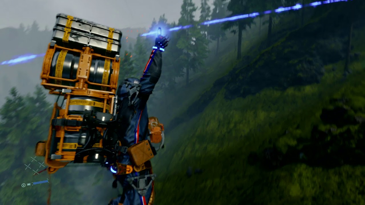 Zip-lines make everything better in Death Stranding - YouTube