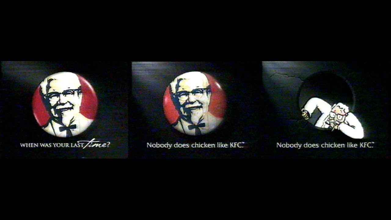 KFC - 'Nobody Does Chicken Like KFC' Australian Commercials 2001 - YouTube