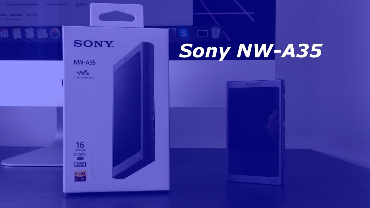 Sony NW-A35 bemutató - YouTube
