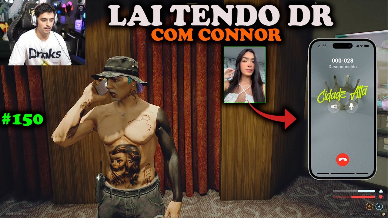 LAI TENDO DR COM CONNOR! NINGUÉM SABE QUEM É O GOLPIST@! EP 150 - YouTube
