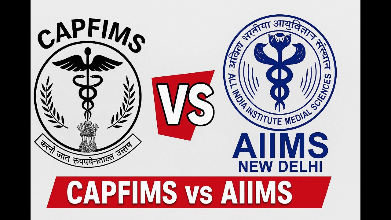 Full Information about CAPFIMS vs AIIMS - YouTube