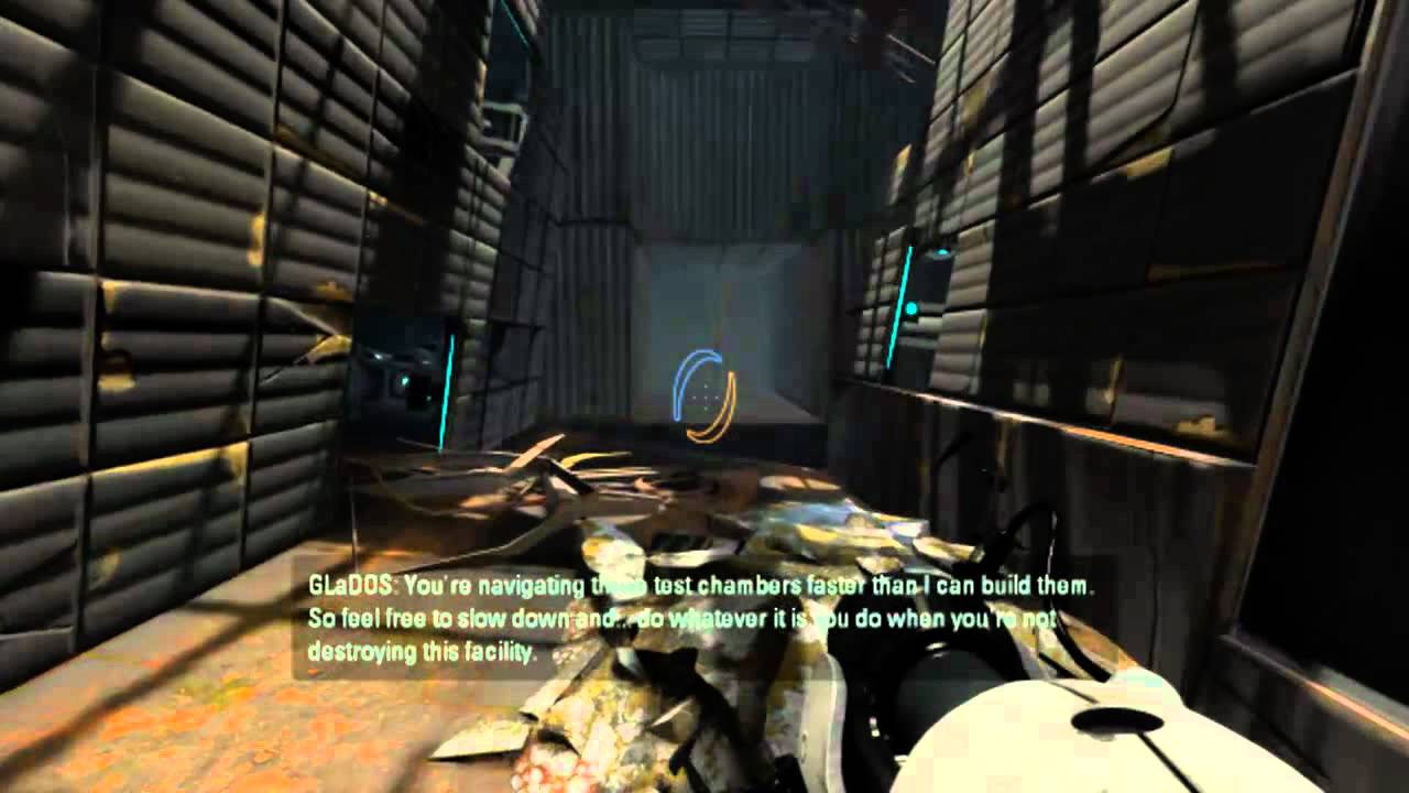 Let's Play Portal 2 - Part 3 - Lasers and Aerial Faith Plates! - YouTube