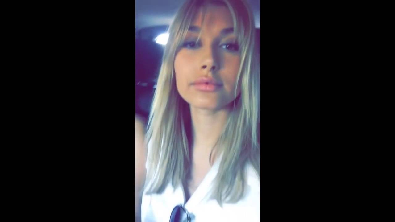 HAILEY BALDWIN SNAPCHAT VIDEOS 7 (ft. Justin Bieber) SNAP - YouTube