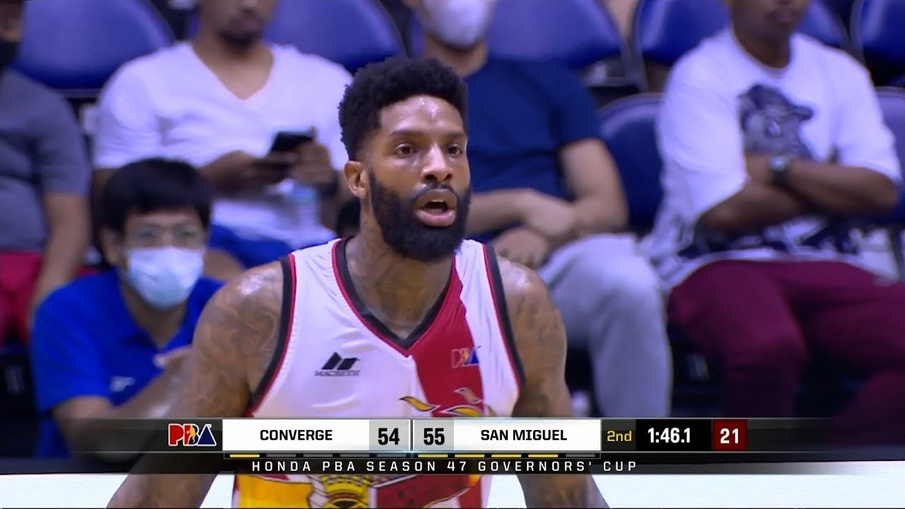 Cameron Clark 8-0 run for SMB | Honda S47 PBA Governors' Cup - YouTube