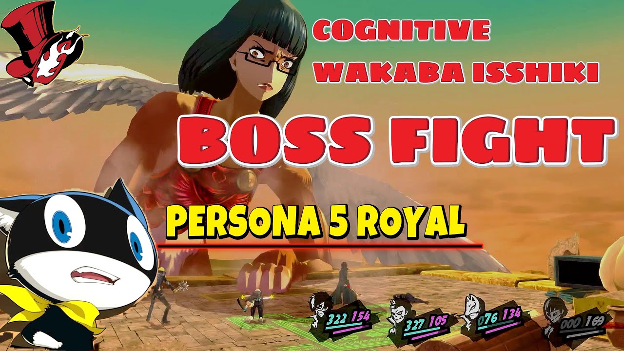 #26 Cognitive Wakaba Isshiki BOSS FIGHT!!! - Persona 5 Royal #ps5 # ...