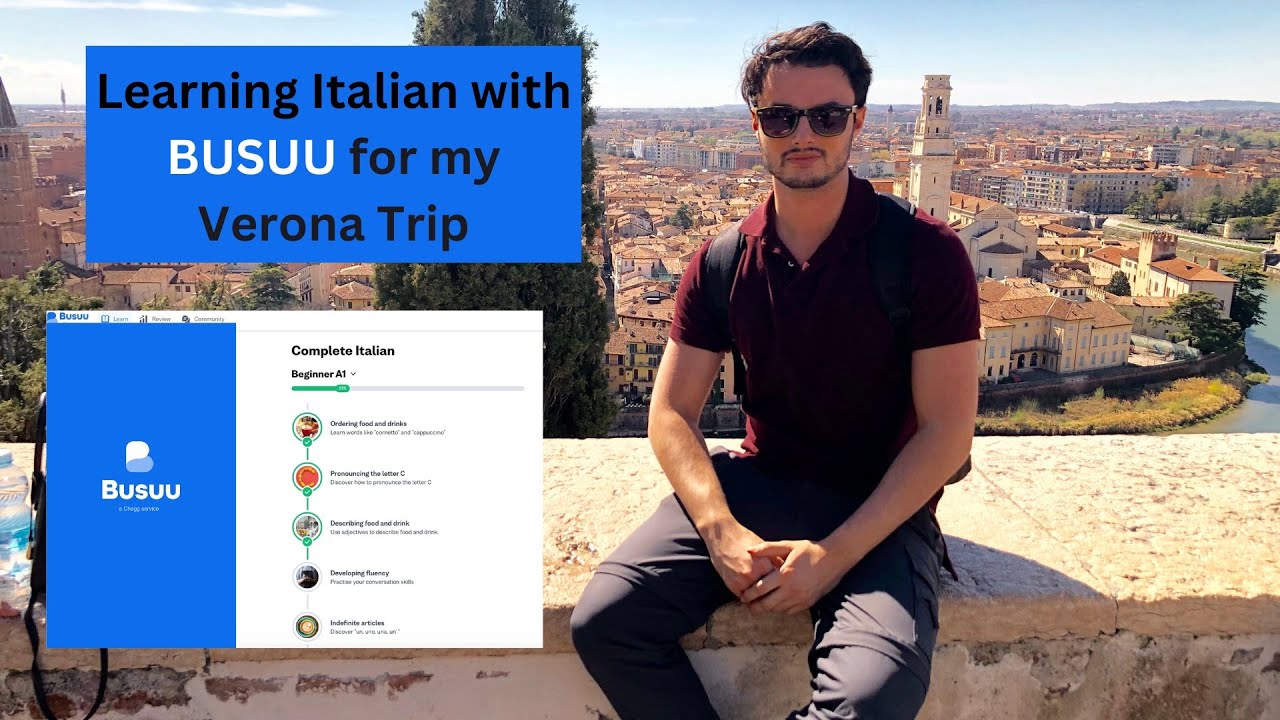 Learning Italian with Busuu: Trip to Verona - YouTube