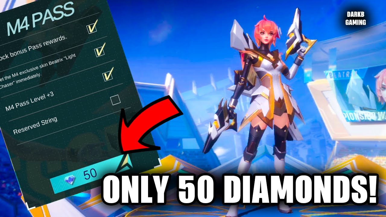 How To Get M4 Pass For 50 Diamonds | MLBB - YouTube