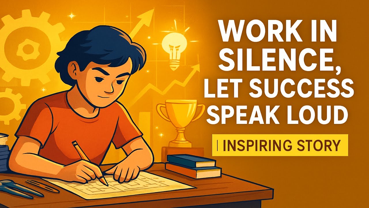 Work in Silence, Let Success Speak Loud 💡 | Inspiring Story - YouTube