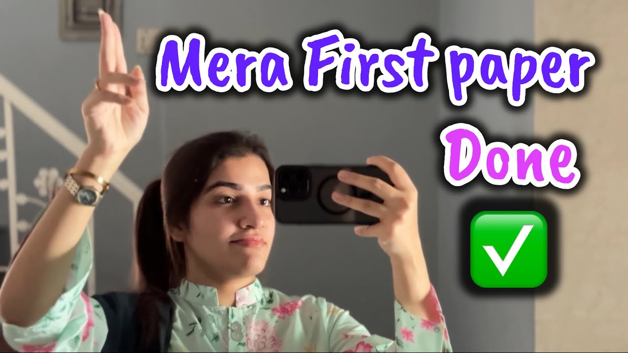 My 1ST BOARD EXAM DONE | First Year Exams Start | PK GIRLS - YouTube