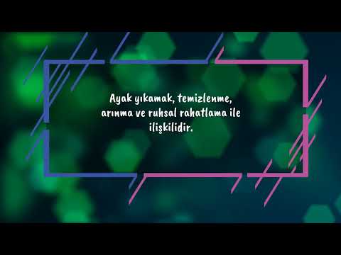 Rüyada ayak yikamak neye işaret eder anlamı nedir