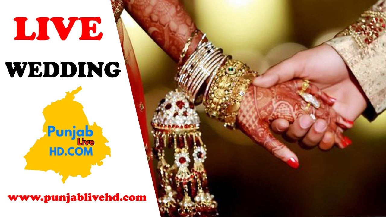 🔴 LIVE WEDDING CEREMONY VILLAGE :- RAJIANA , MOGA - YouTube