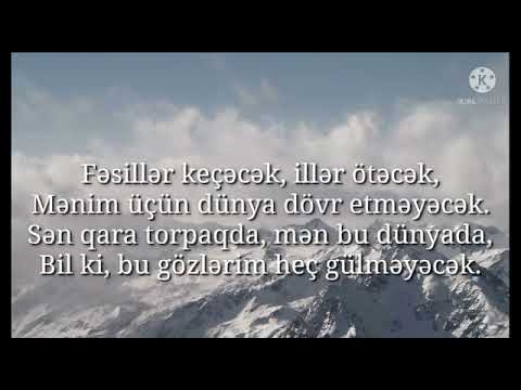 Ata'ya aid şeir | Xəyalə Rəhimqızı |