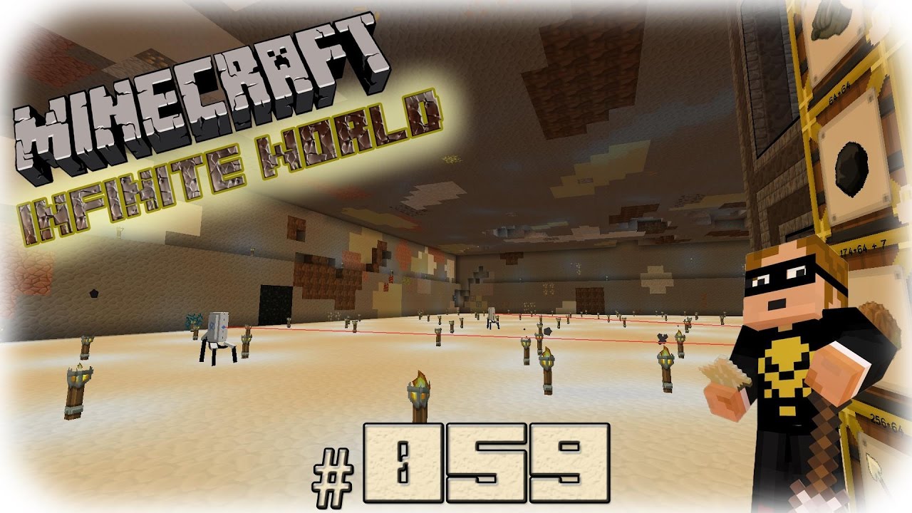Wir müssen noch tiefer - #059 💎 Minecraft Infinite World 💎 Feed The ...