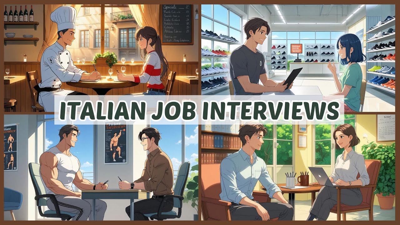 🇮🇹 Get Hired in Italian! | Easy Job Interview Practice for Beginners ...