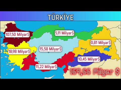 En Çok İhracat Yapan İller - 2020