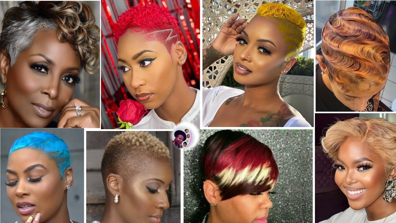 SLAY IT COURAGEOUS 👉HAIRSTYLES FOR NATURAL HAIRCUT BLACK WOMAN🔥🔥🔥 - YouTube