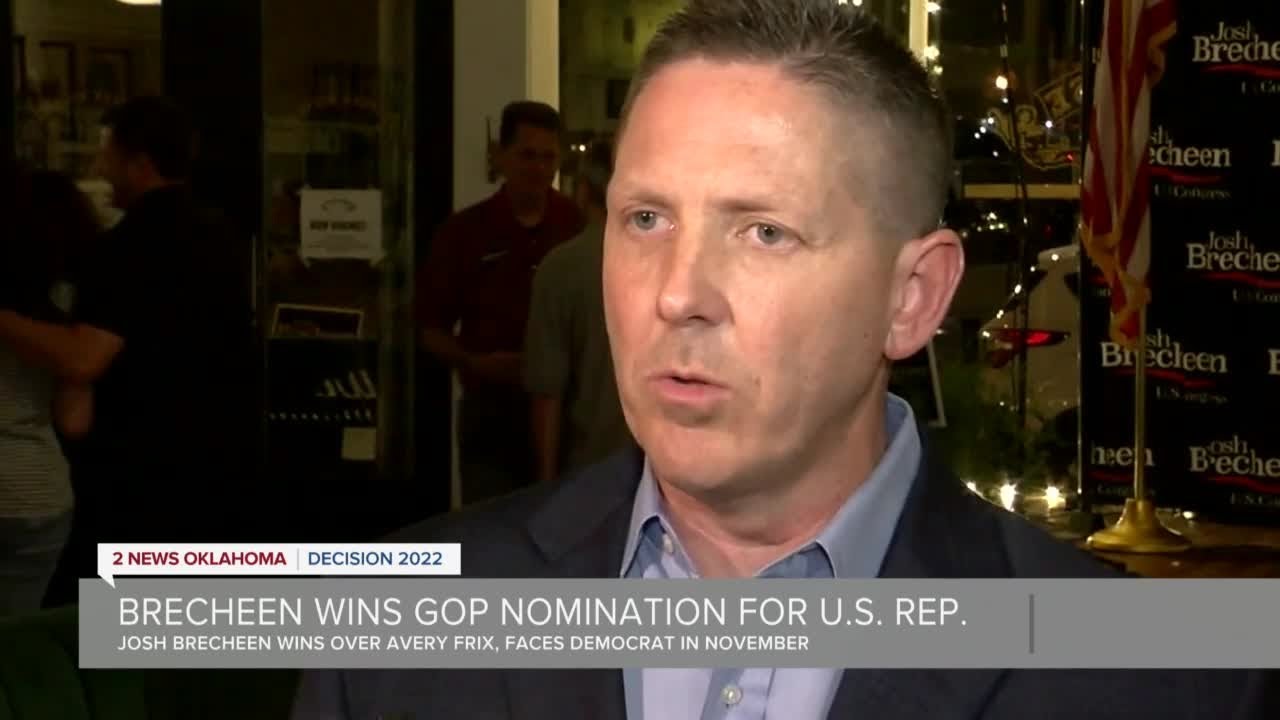 Brecheen Wins GOP Nomination for U.S. Rep - YouTube