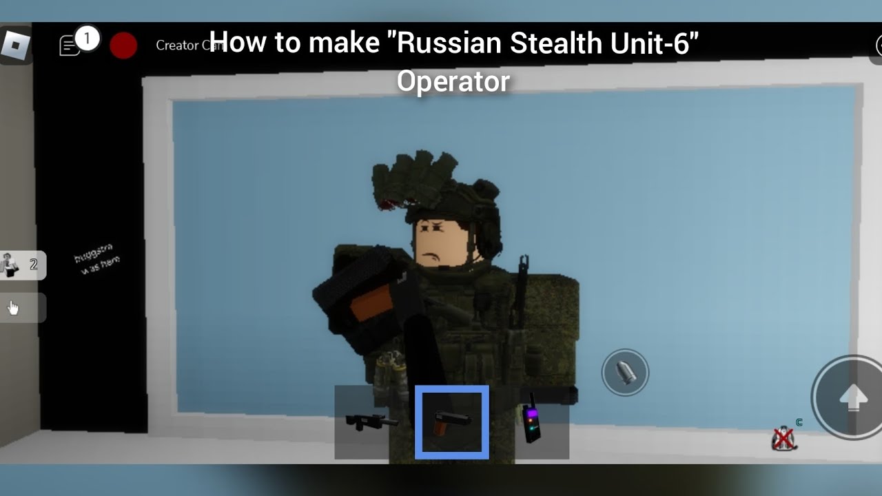 Brookhaven Rp: How to make "Russian Stealth Unit-6" Operator (Alternate ...