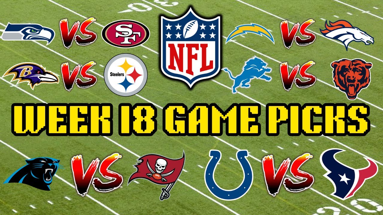 NFL Week 18 Predictions - YouTube