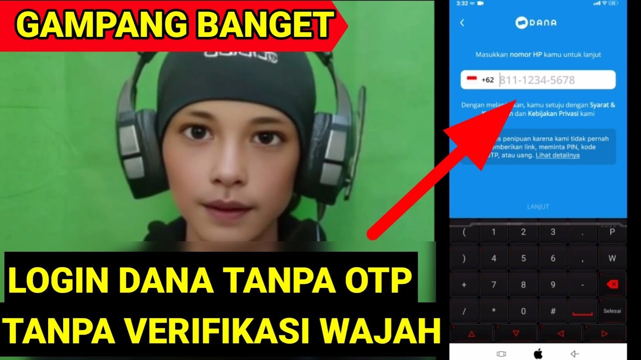 Cara Login Dana Tanpa Kode OTP | Login Dana Tanpa Verifikasi Wajah 2024 ...
