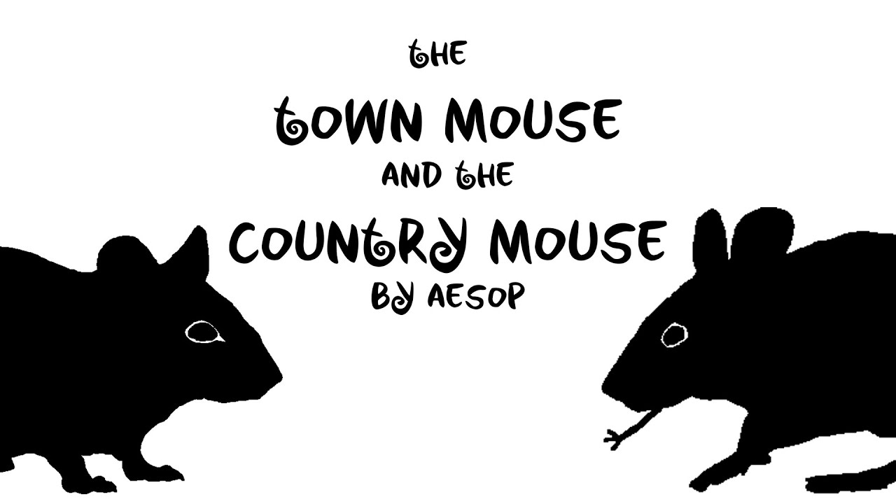 "The Town Mouse and the Country Mouse" by Aesop - Shadow Motion Theatre ...