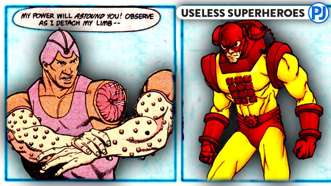 Superheroes With Useless Powers - Explained in Hindi - PJ Explained ...