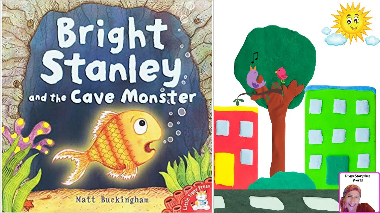 Bright Stanley and the Cave Monster 💖Kids Books Read Aloud - YouTube