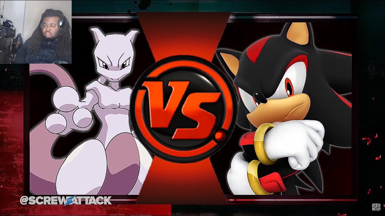Mewtwo vs Shadow🖤 Death Battle Fight Reaction🔥🤯🔥 - YouTube