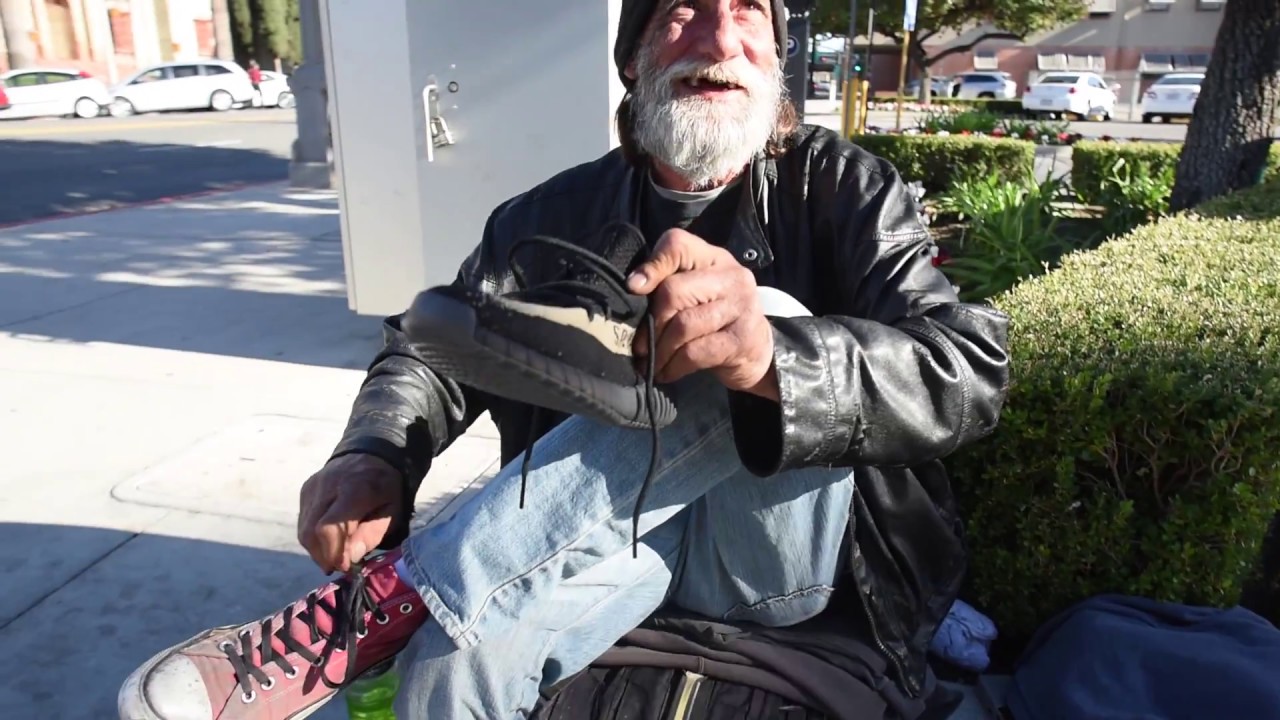 Yeezy for Homeless from "Shiekh on the Streets" - YouTube