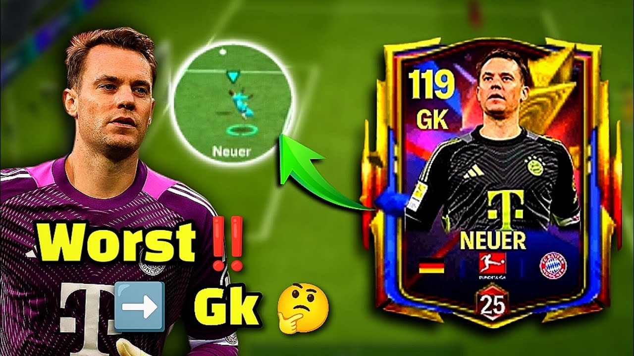115 NEUER is UNREAL! 😵‍💫 Full Gameplay Review | FC Mobile 26 - YouTube