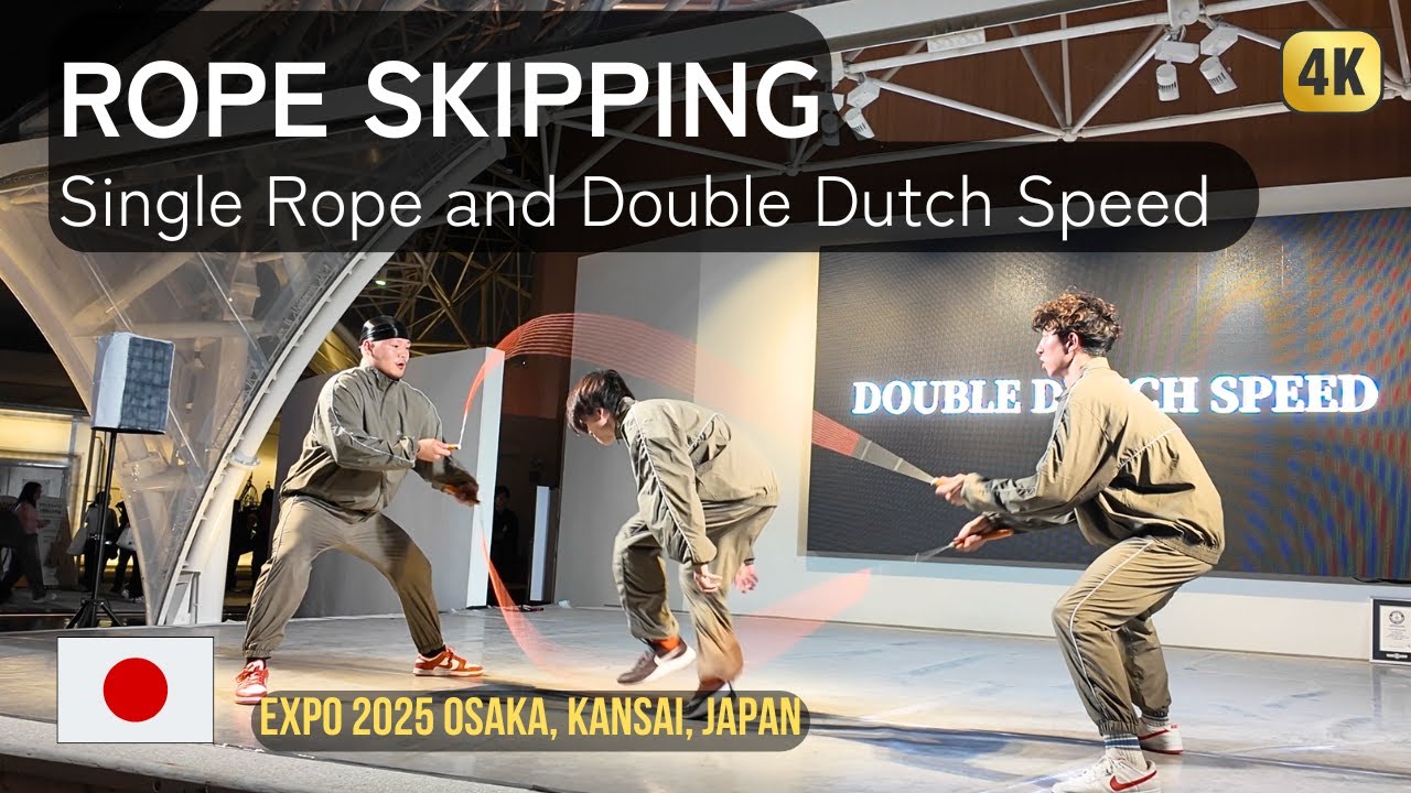 Rope Skipping（縄跳び） | Single Rope Speed and Double Dutch Speed Showcase ...