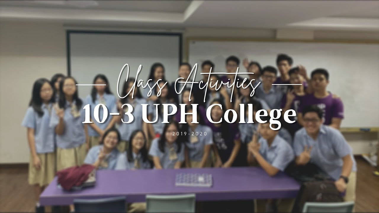 10-3 UPH College 2019/2020 - YouTube
